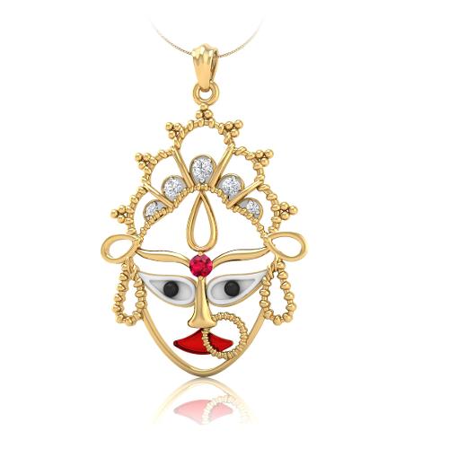 Diamond color stone locket