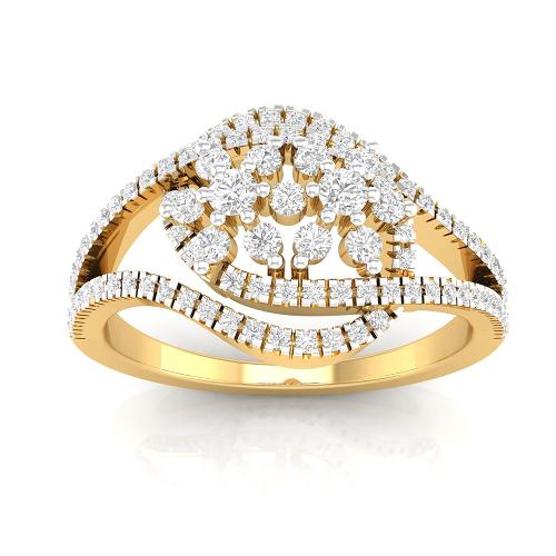 Ladies diamond generic ring