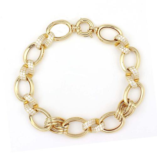 Rashi Radiant Chain Design Gold Bracelet